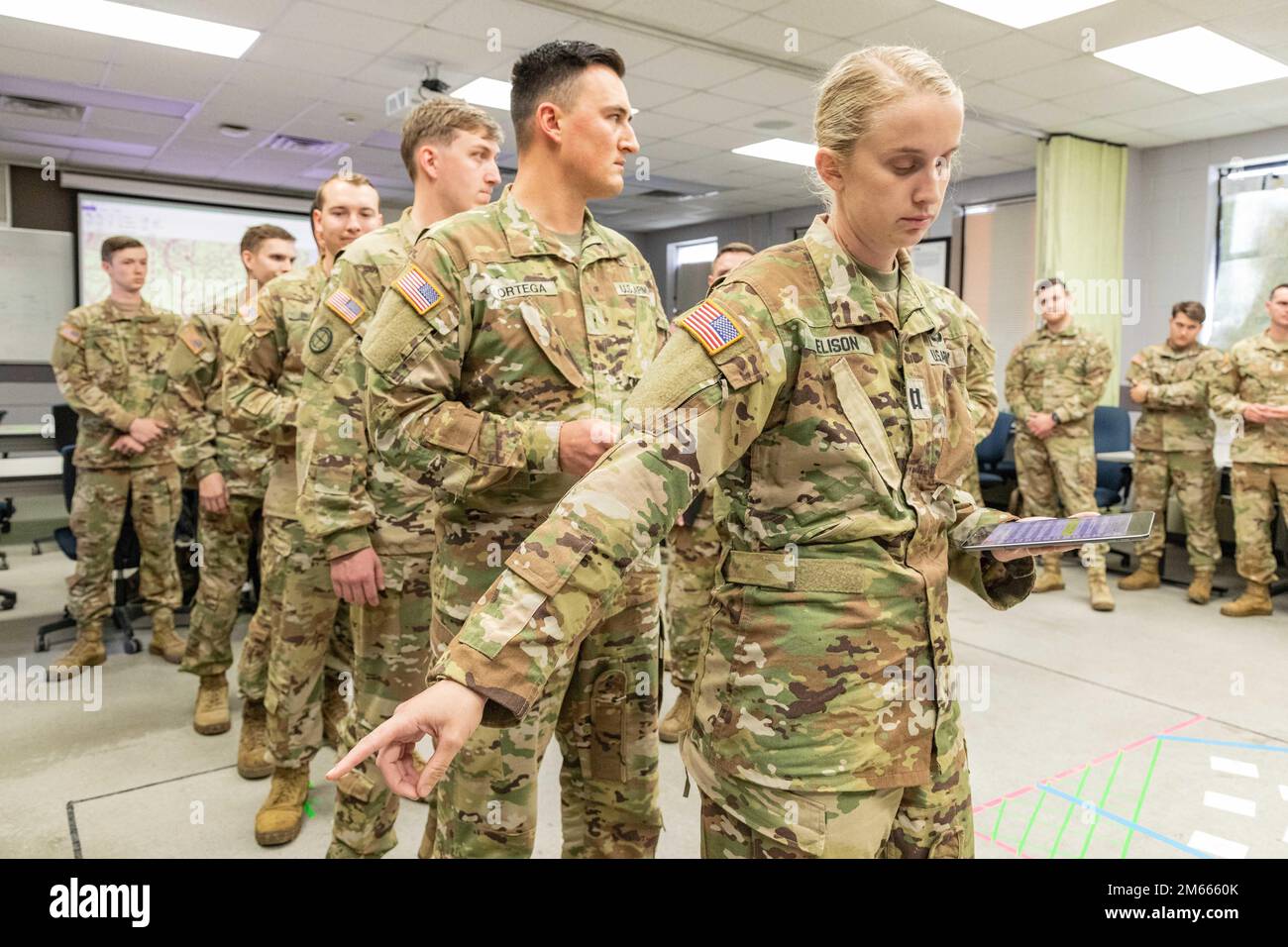 U.S. Army Capt. Alexandra Elison, UH-60M flight student with class 0922 ...