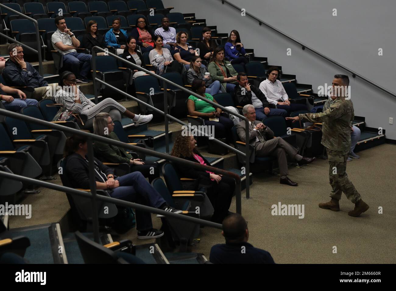 U.S. Army Col. Manuel F. Ramirez, the Garrison Commander of Fort ...