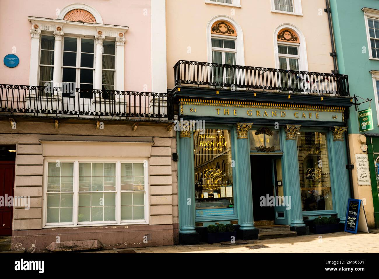 The Grand Café in Oxford, England Stock Photo - Alamy
