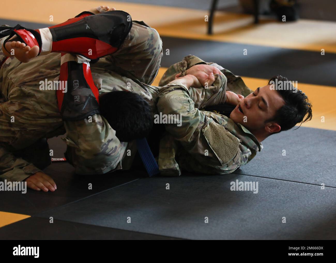 U.S. Army Sgt. Bryan Taesali, an infantryman and sniper with 1st ...
