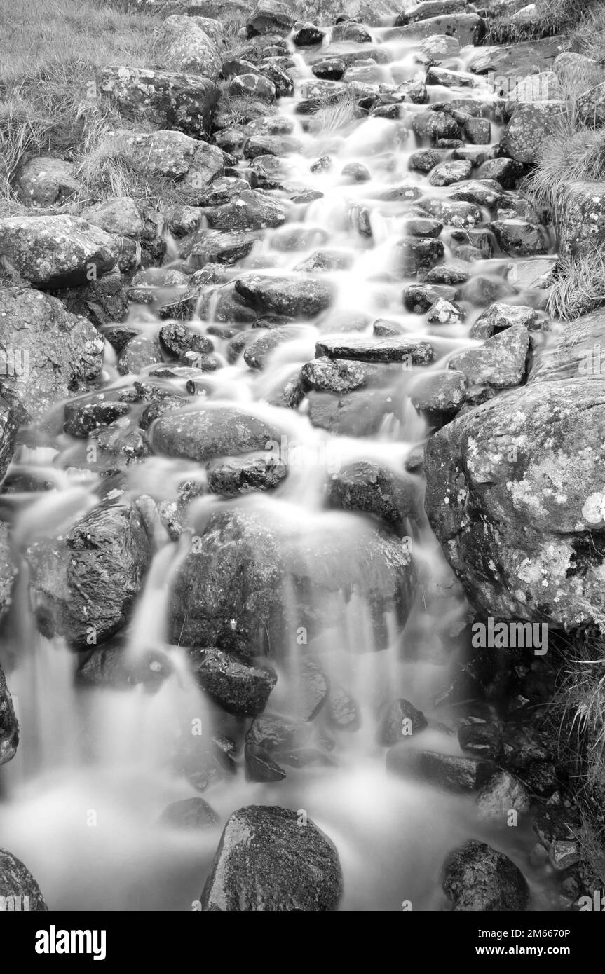 Quiet stream Black and White Stock Photos & Images - Alamy