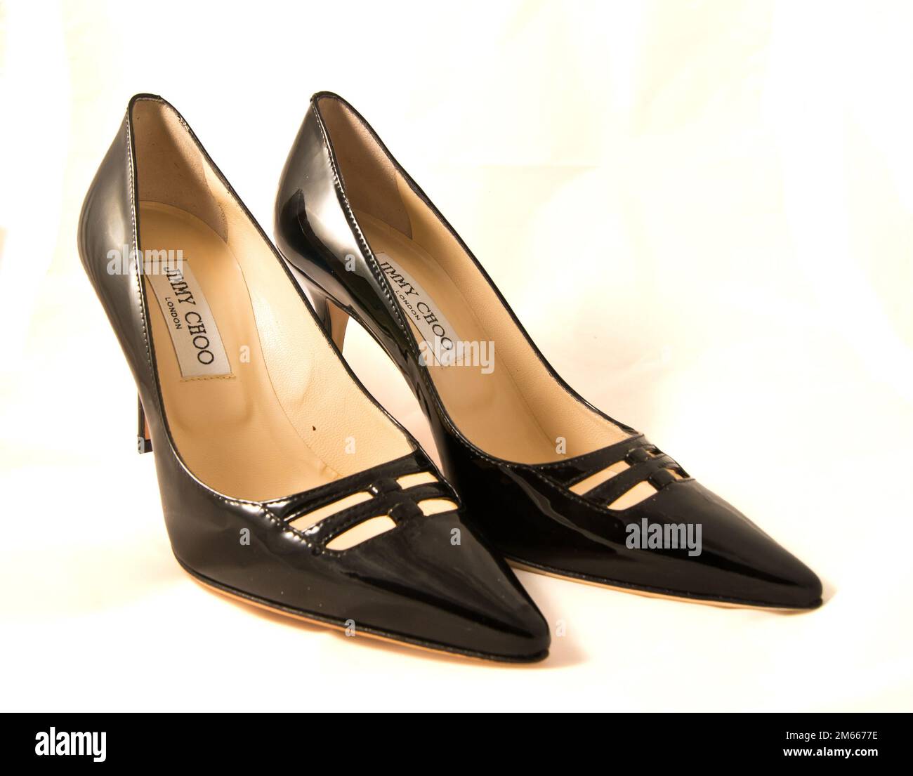 Jimmy Choo Shoes, high heels product photography Stock Photo - Alamy