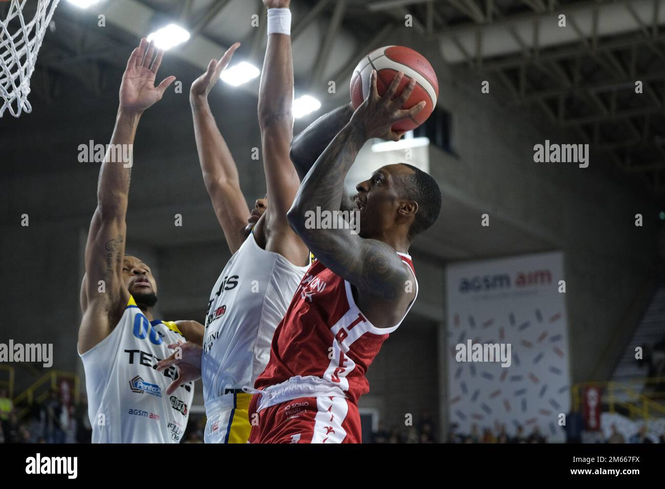 Frank Gaines - Pallacanestro Trieste during the Italian Basketball A ...