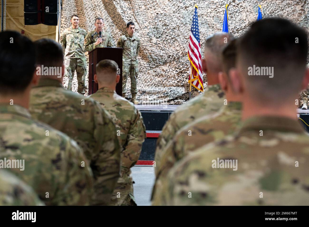 U.S. Air Force Brig. Gen. Christopher Sage, 332d Air Expeditionary Wing ...