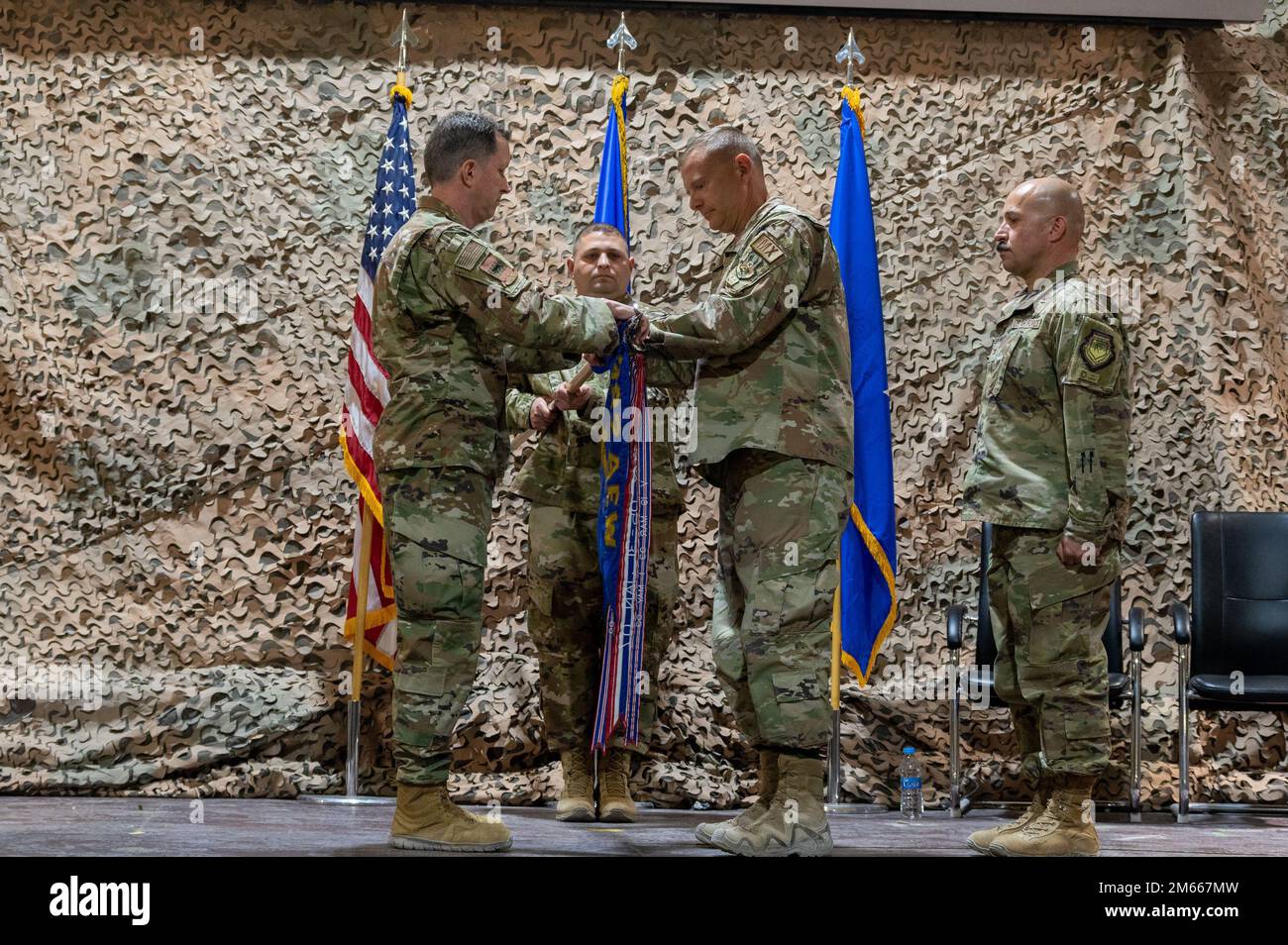 U.S. Air Force Brig. Gen. Christopher Sage, 332d Air Expeditionary Wing ...