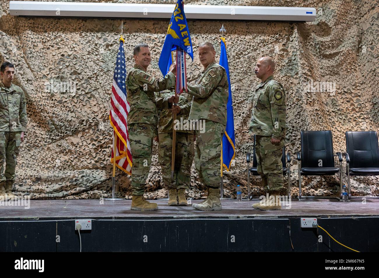 U.S. Air Force Brig. Gen. Christopher Sage, 332d Air Expeditionary Wing ...