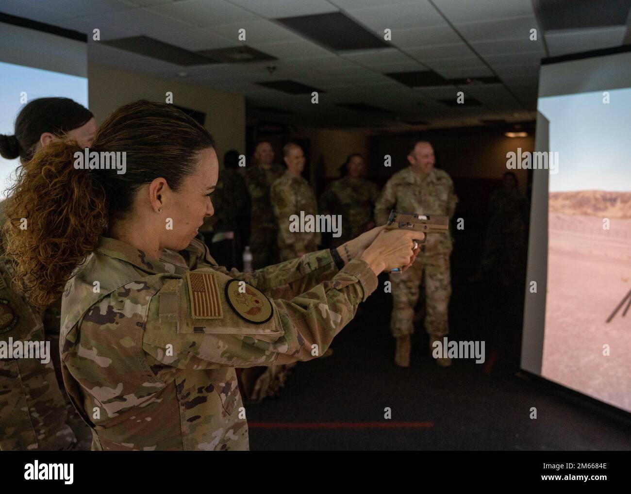 U.S. Air Force Chief Master Sgt. Kristina Rogers, 19th Air Force ...