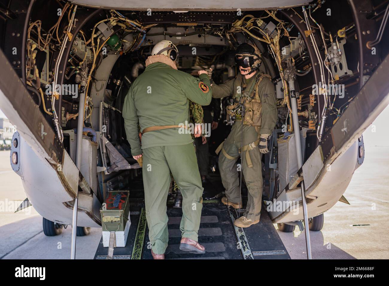 Distinguished visitors from the Office of the Secretary of Defense ...