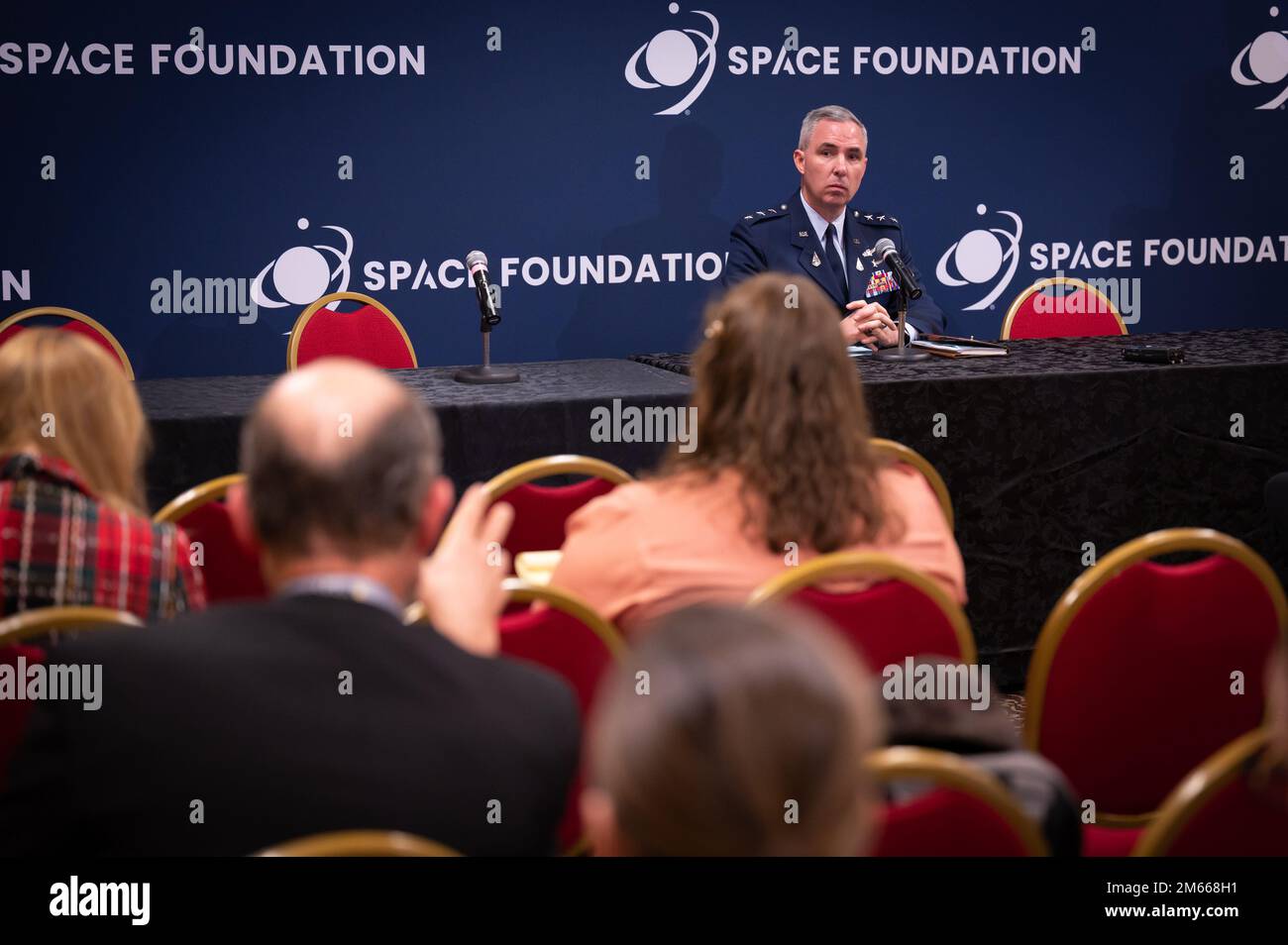 Lt. Gen. Stephen N. Whiting, Space Operations Command commander, hosts ...