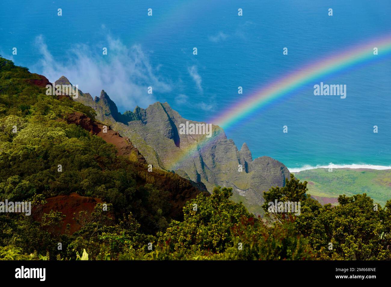Double rainbow over ocean hi-res stock photography and images - Alamy
