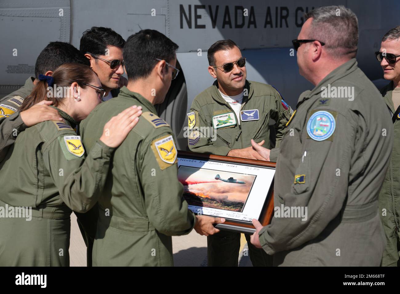 U.S. Air Force Col. Evan Kirkwood, 152nd Operations Group Commander ...