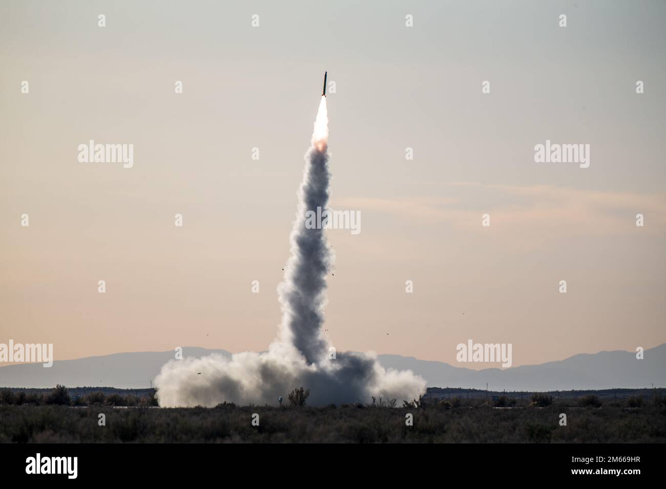 A U.S. Marine Corps M142 High Mobility Artillery Rocket System assigned ...
