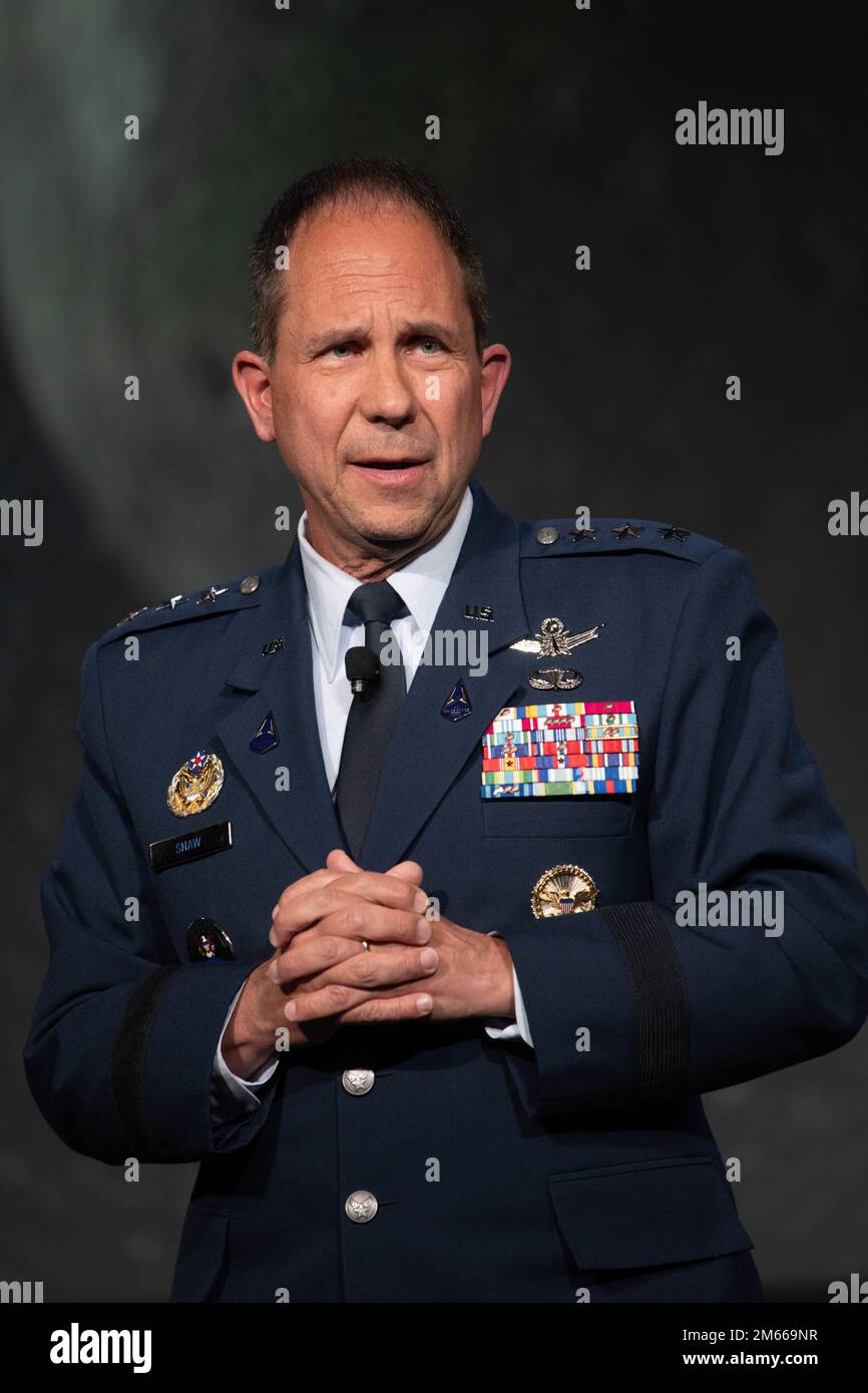 U.S. Space Force Lt. Gen. John Shaw, U.S. Space Command deputy ...