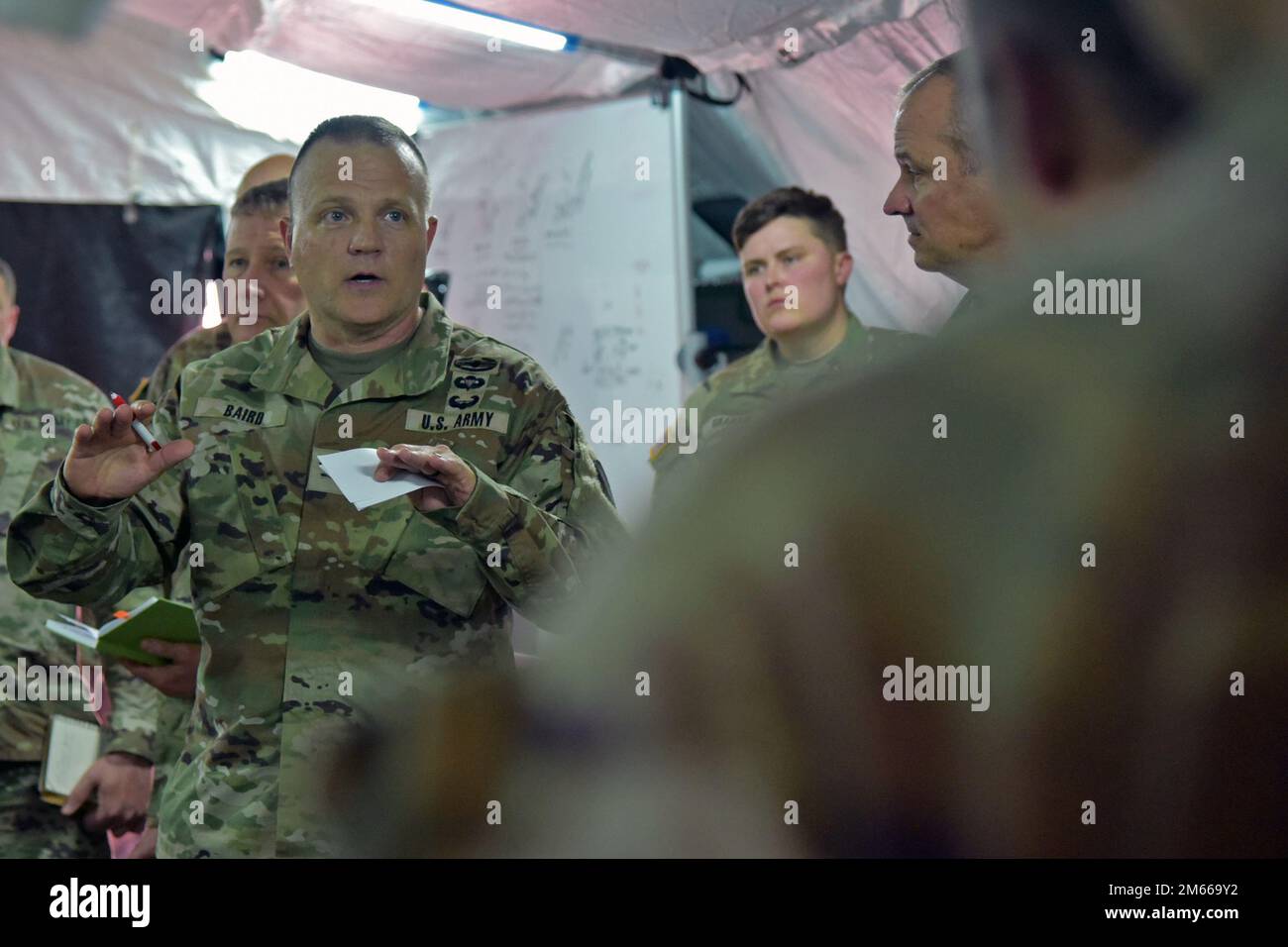 Commanders update brief hi-res stock photography and images - Alamy