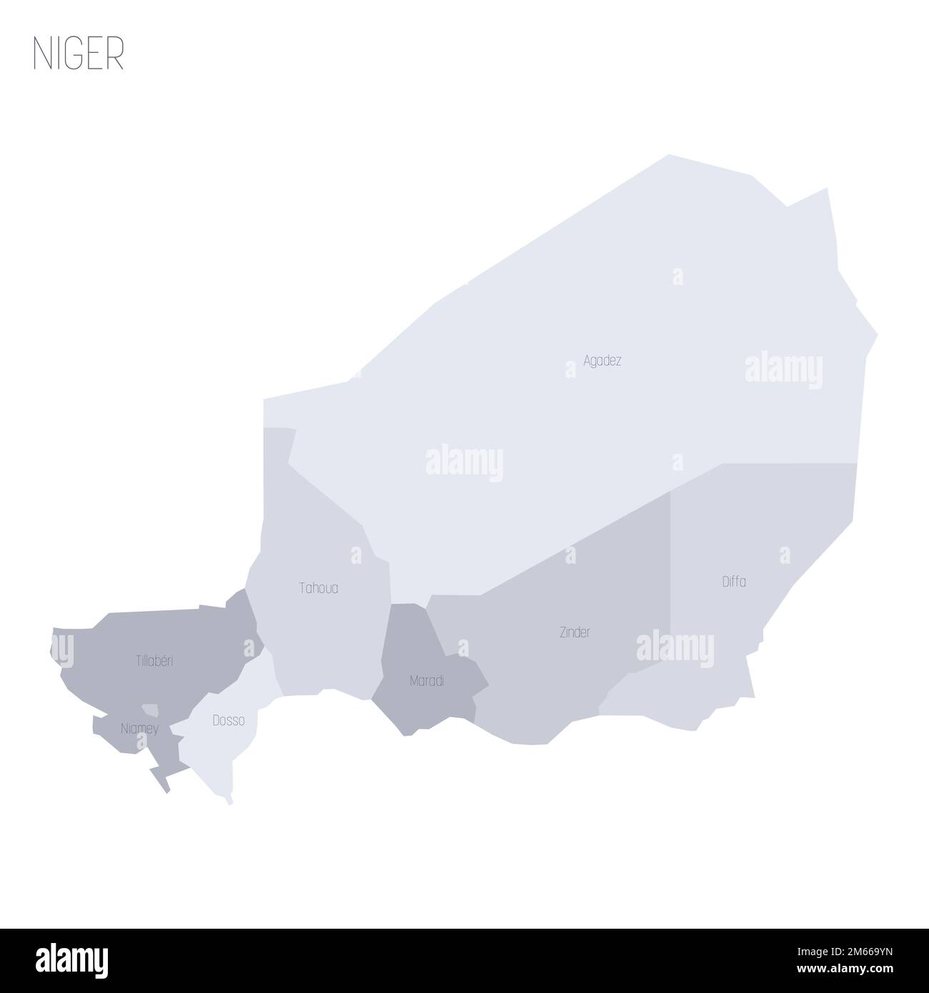 Niger City Map