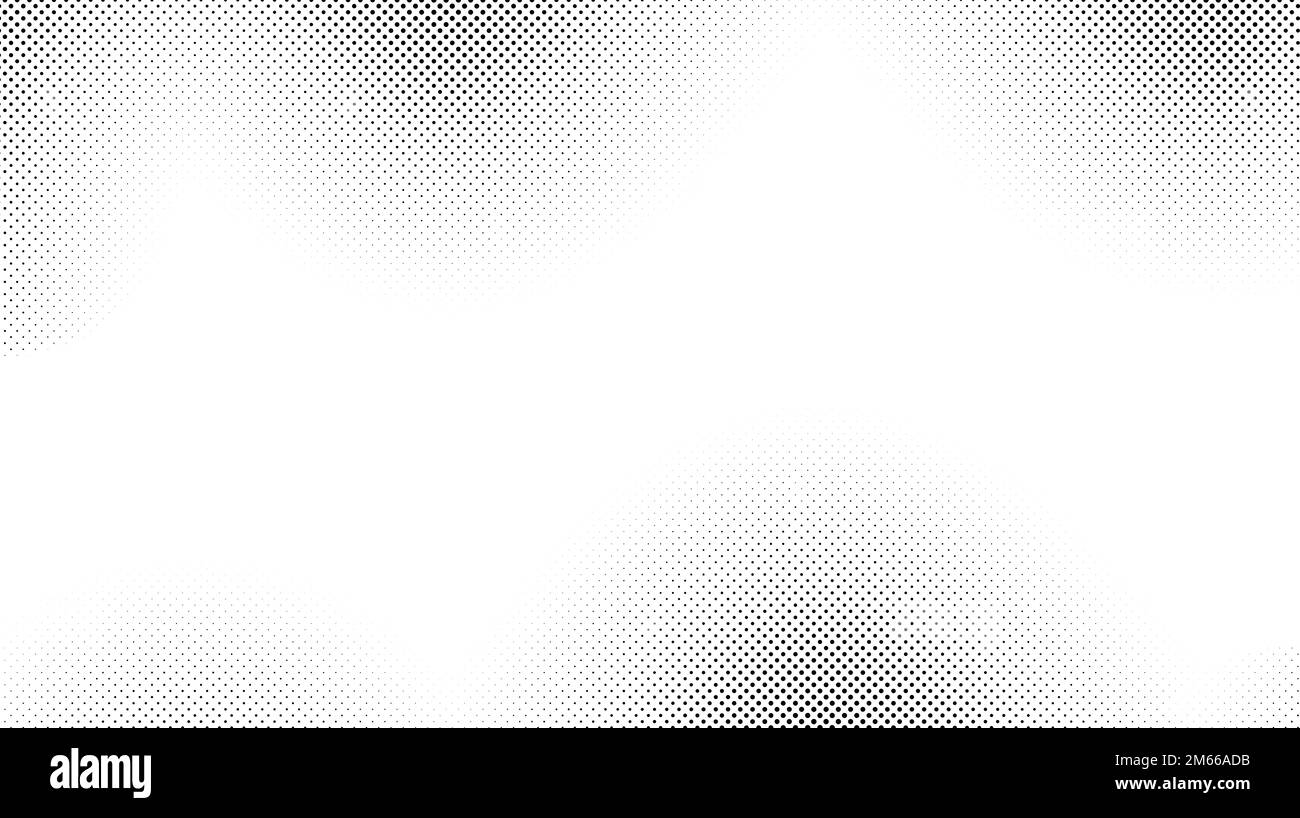 Halftone background. Grunge halftone pop art texture with vanishing ...