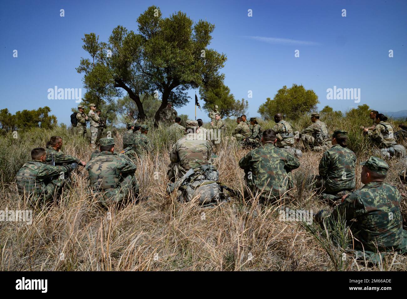 U.S. Army Officer Candidate School cadets, with the New Jersey National ...