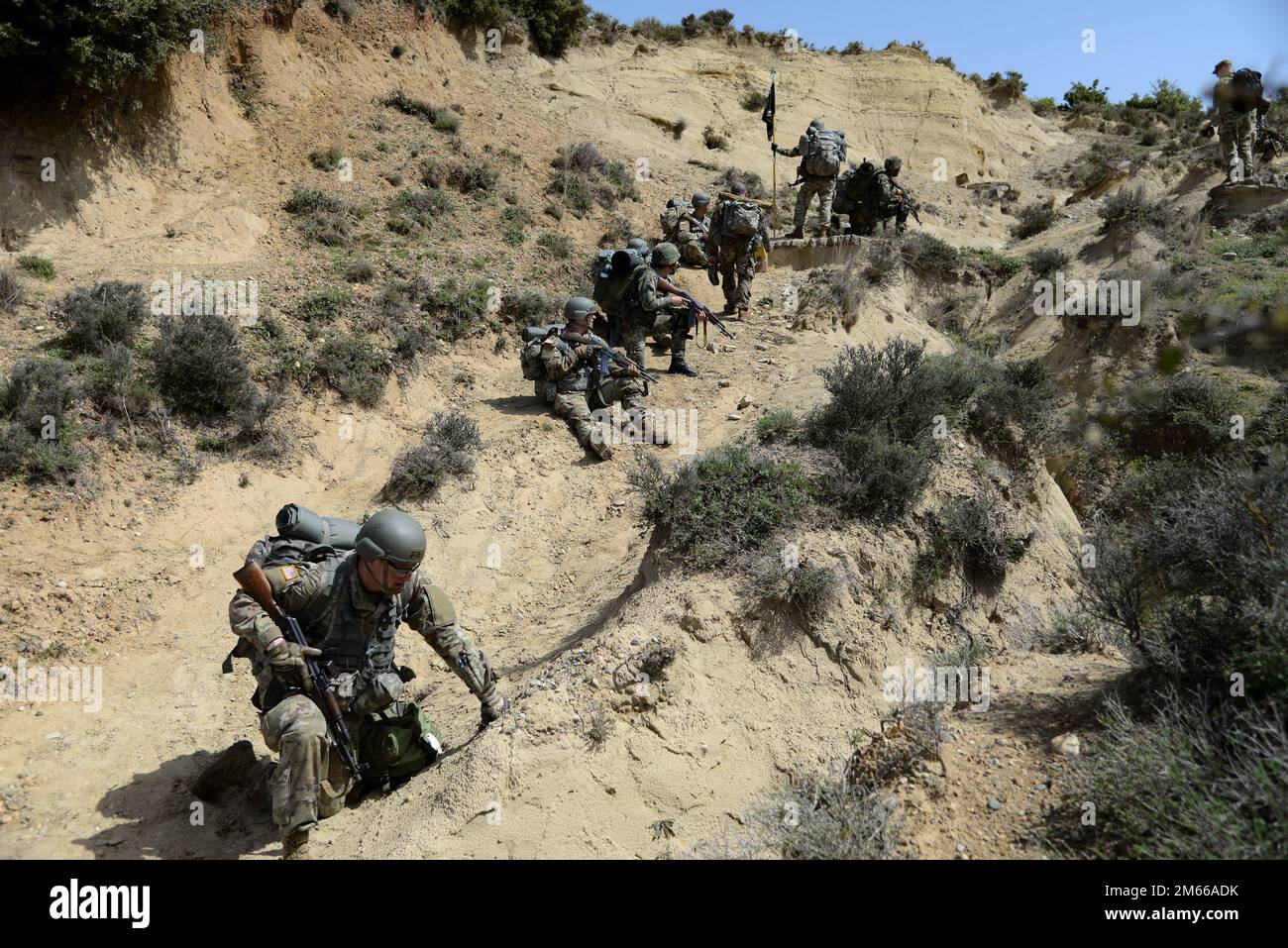 U.S. Army Officer Candidate School cadets with the New Jersey National ...