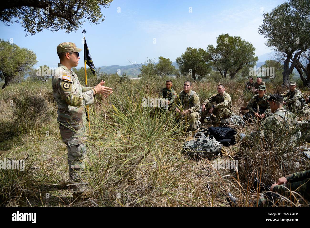 U.S. Army Capt. London Nagai, Deputy Office of Defense Cooperation ...