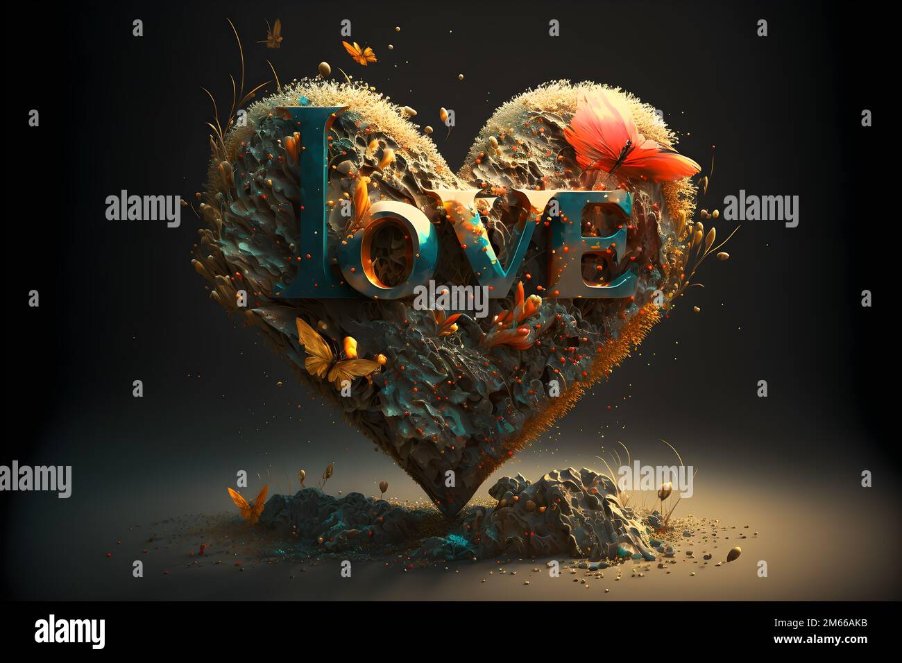 Logo vector heart hi-res stock photography and images - Alamy
