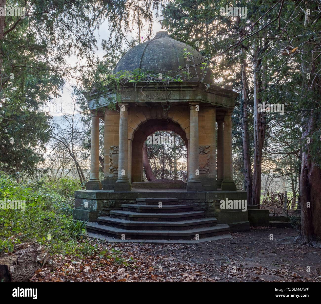 The Samuelson Mausoleum,Ockham Manor, Ockham Lane, Cobham, UK Stock ...
