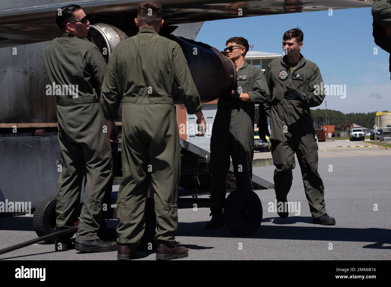 U.S. Marines with Aircraft Rescue Fire Fighting, Headquarters ...