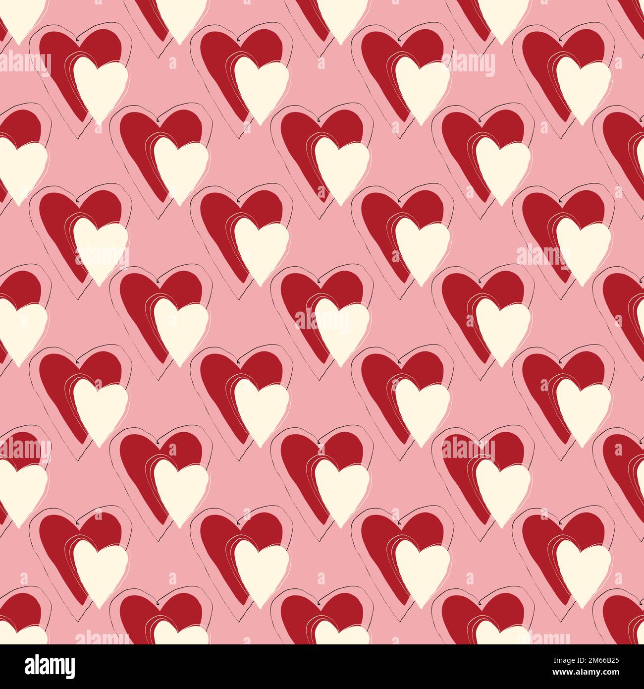 Retro groovy valentines day hi-res stock photography and images - Alamy