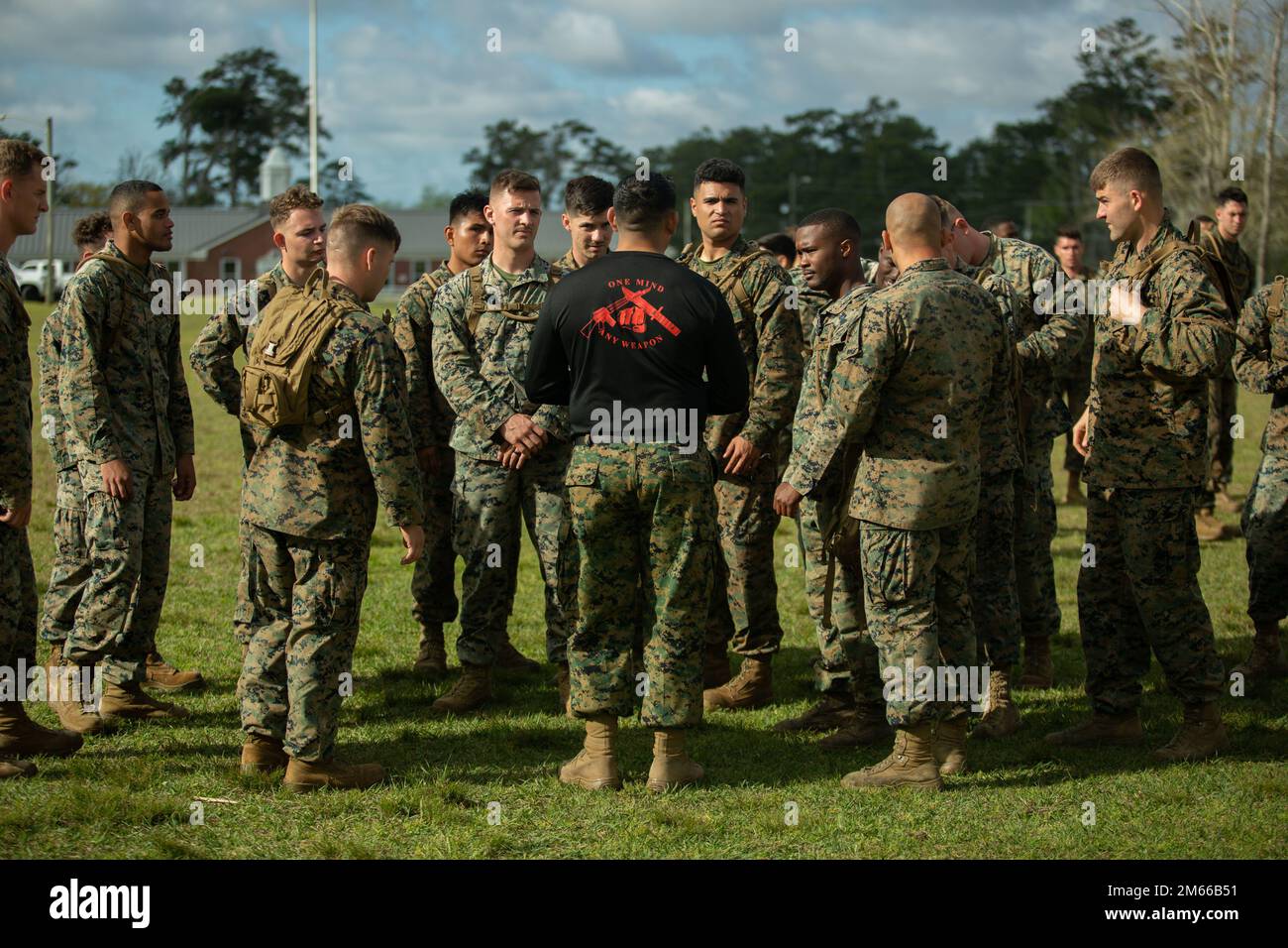 U.S. Marine Corps Gunnery Sgt. Gerald Davila, Martial Arts Instructor ...