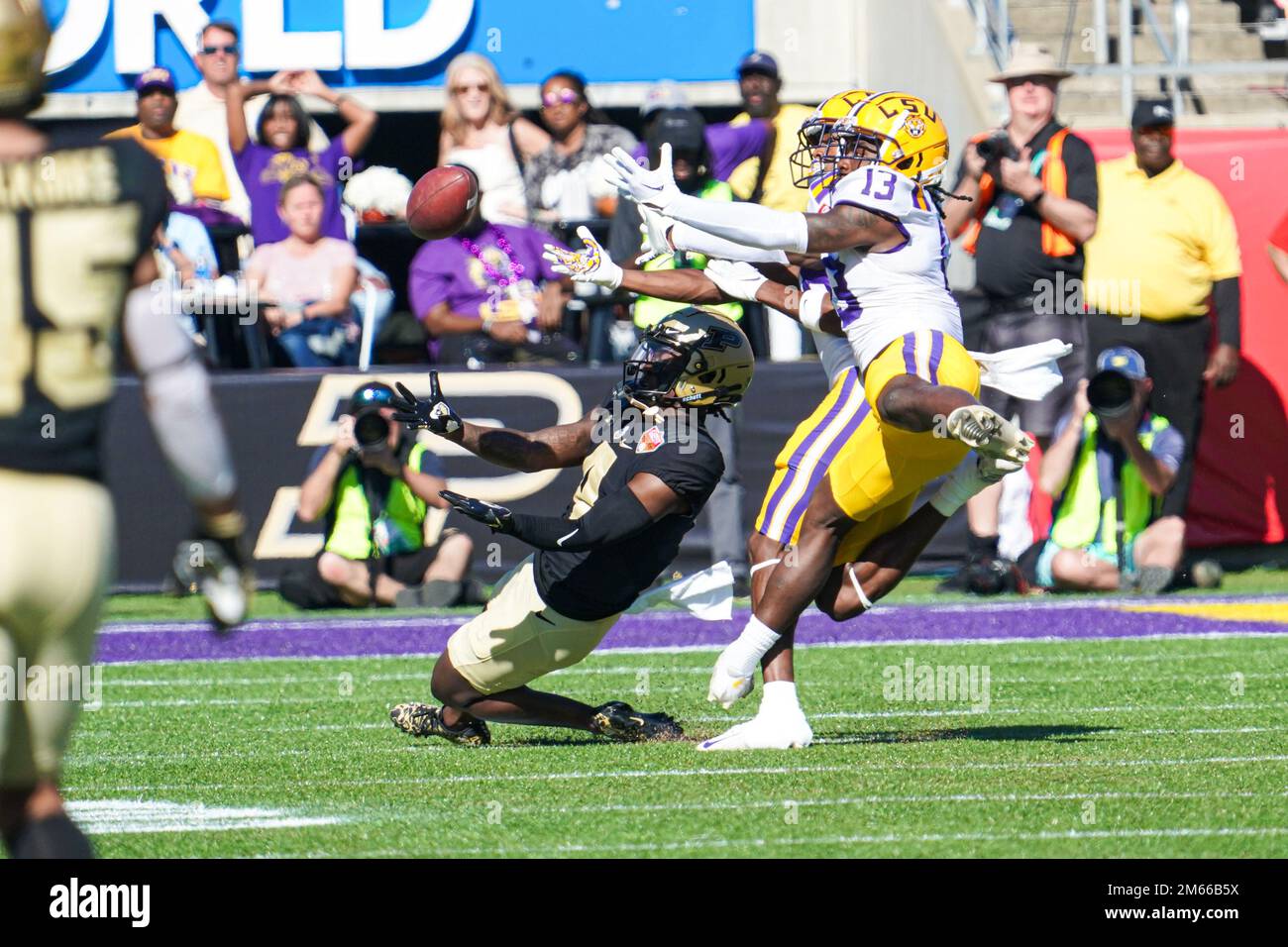 Orlando Florida Usa January 2 2023 Purdue Wide Receiver Deion