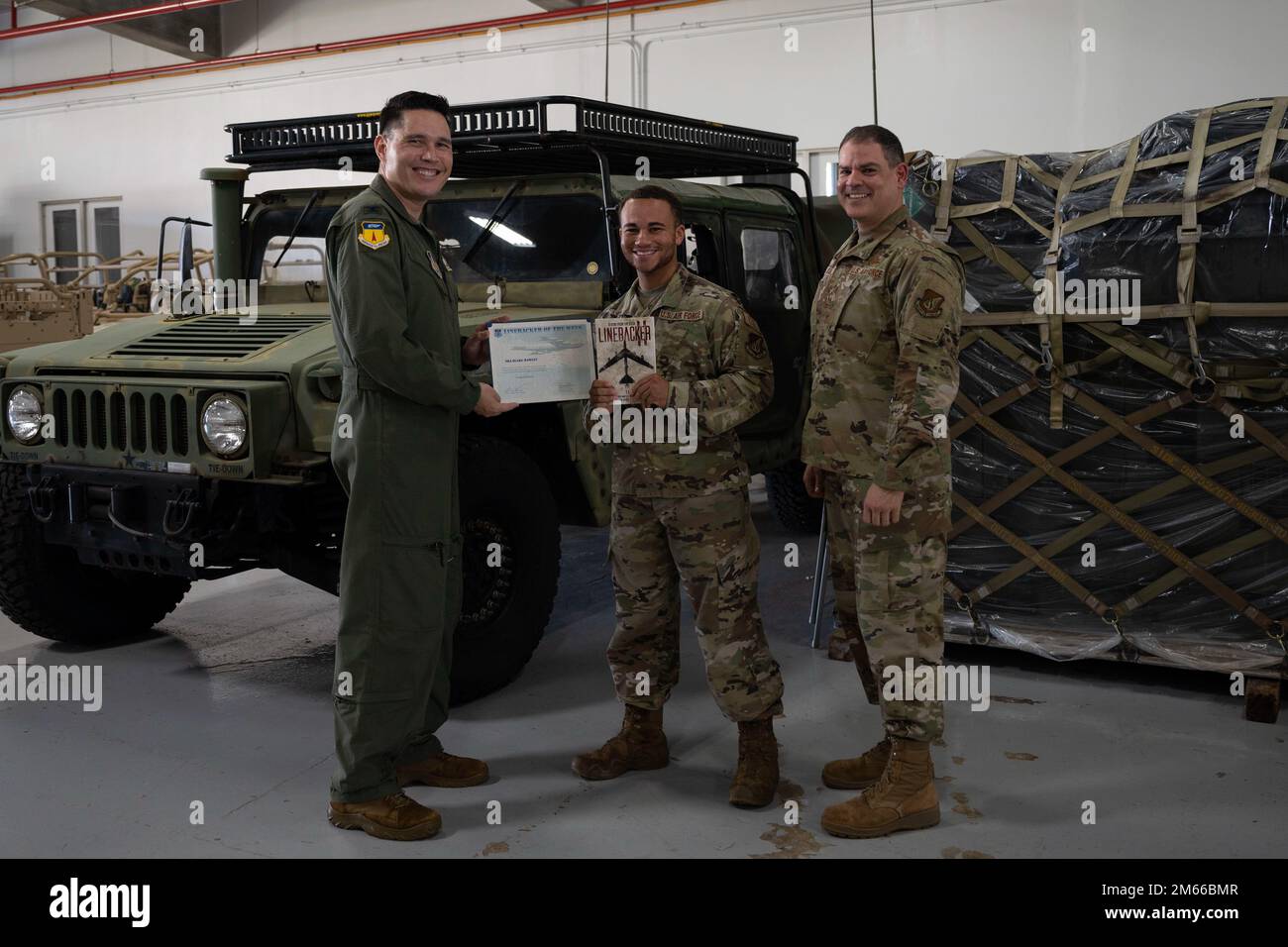 U.S. Air Force Senior Airman Blake Hawley, an air transportation ...