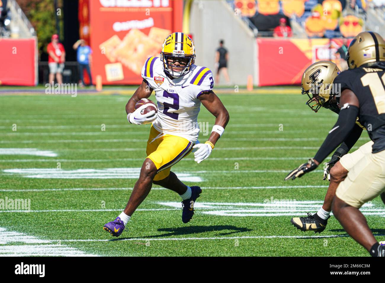 Orlando, Florida, USA, January 2, 2023, LSU player Kyren Lacy #2 makes ...