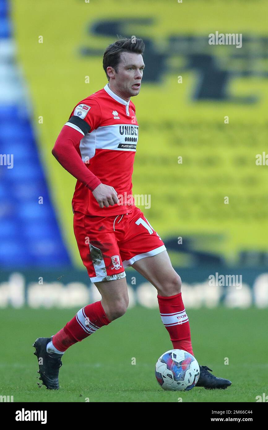 Jonathan Howson #16 of Middlesbrough during the Sky Bet Championship ...