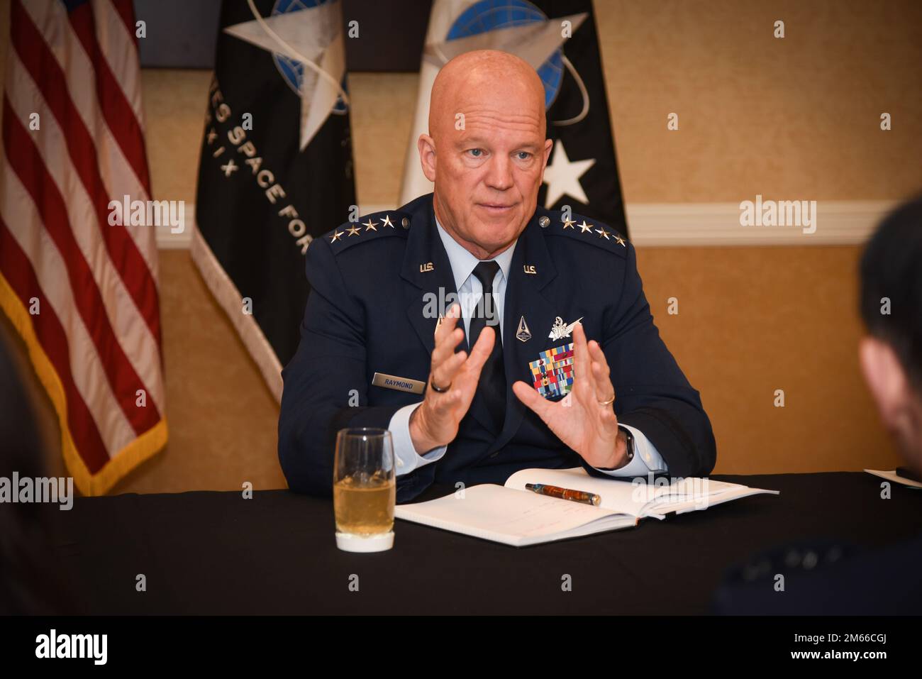 PETERSON SPACE FORCE BASE, Colo. — Chief of Space Operations Gen. John ...