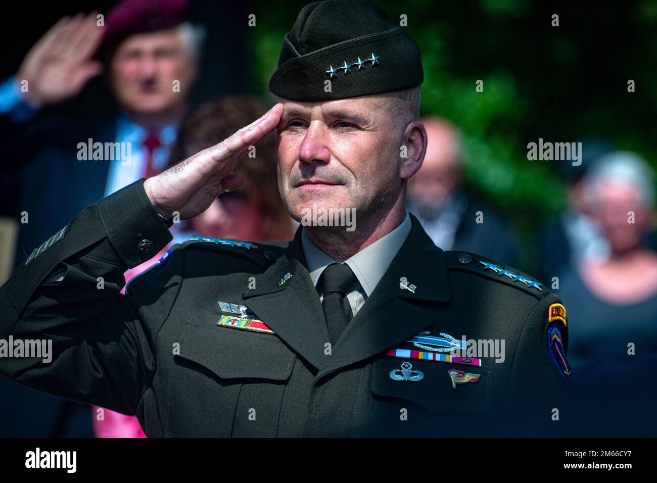 U.S. Army Europe and Africa commanding general Gen. Christopher Cavoli ...