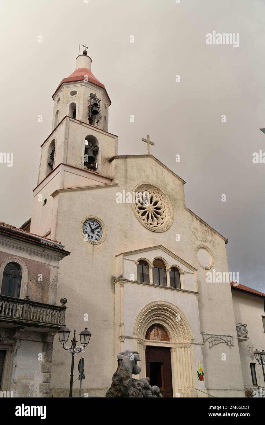 Chiesa di San Matteo Apostolo, Agerola, Italy Stock Photo - Alamy