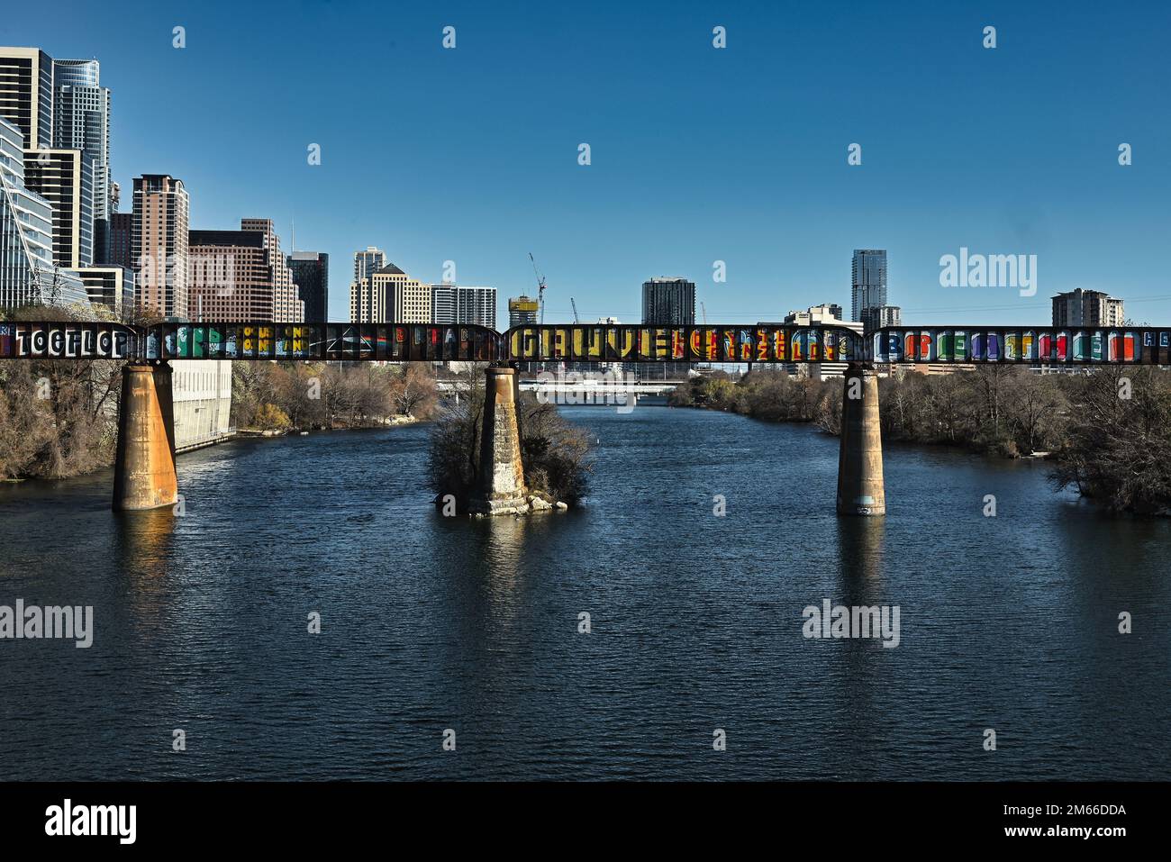 Austin graffiti hi-res stock photography and images - Alamy