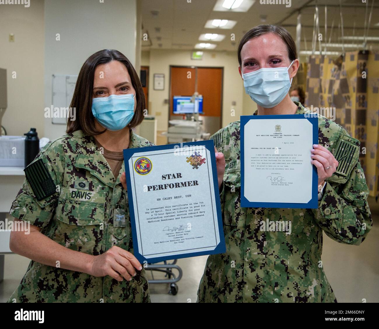 220407-N-XZ205-1014 SAN DIEGO (April 7, 2022) Capt. Kim Davis, Navy ...
