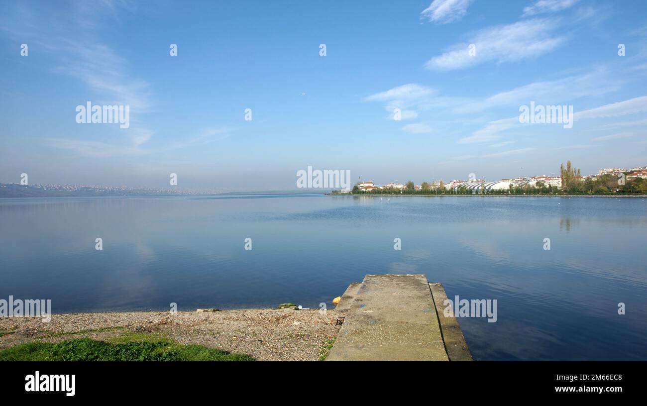 Kucukcekmece Lake - İstanbul Stock Photo - Alamy