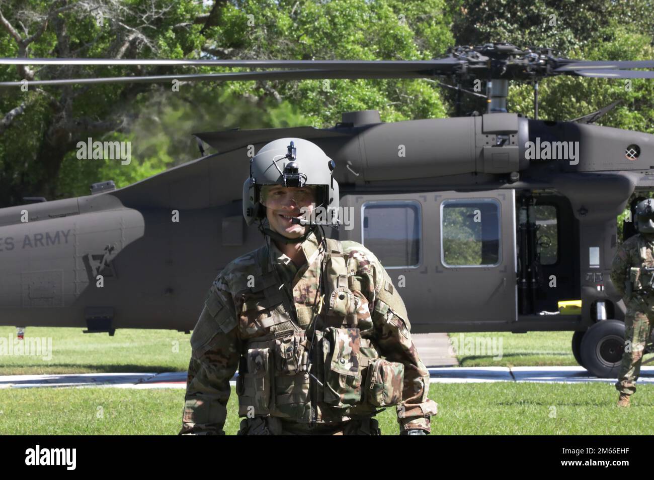 British Army Brig. Mark Ackrill, 1st Aviation Brigade Combat Team ...