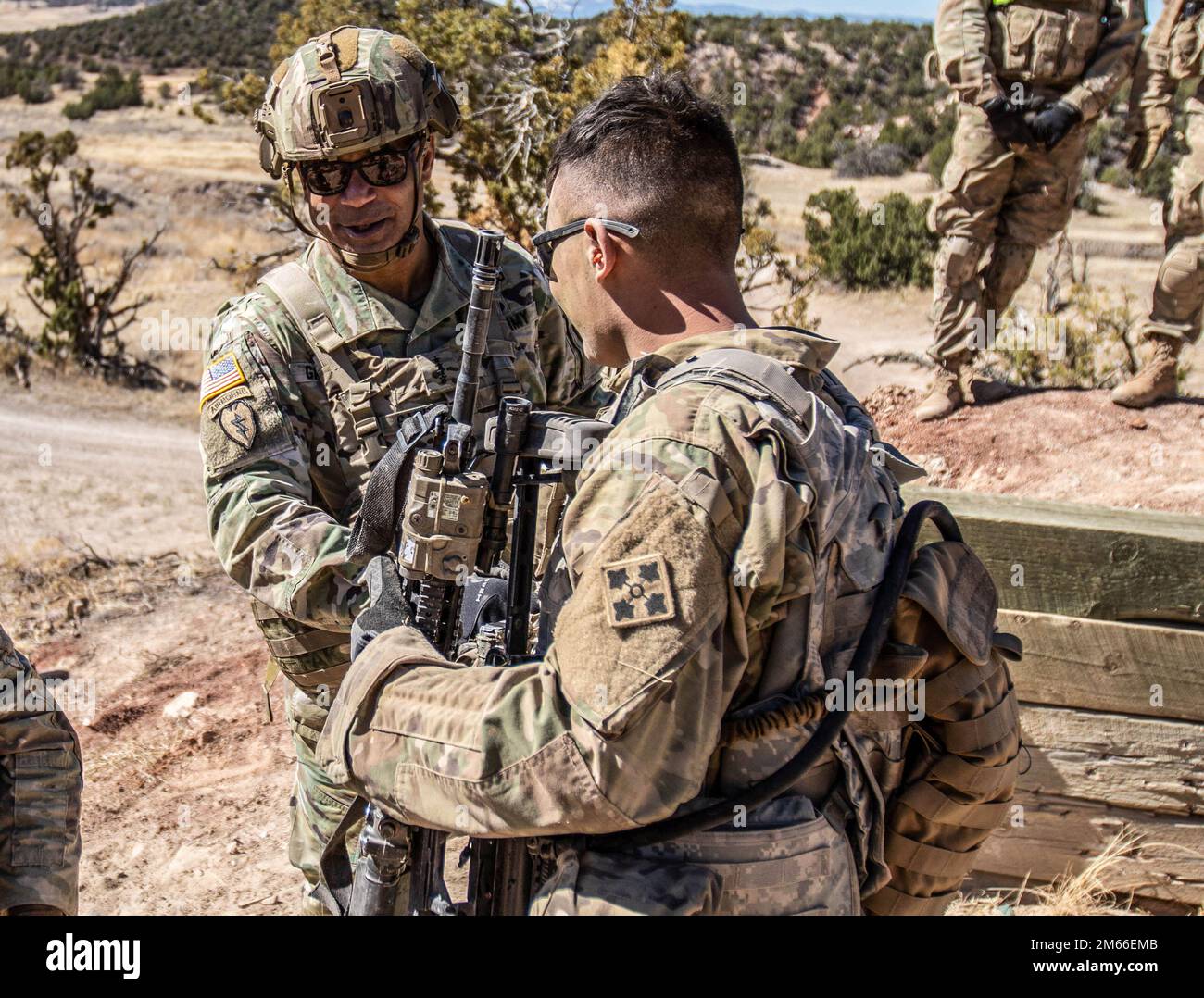 Pvt. Alexander Barnhart, an infantryman assigned to 1st Battalion, 12th ...