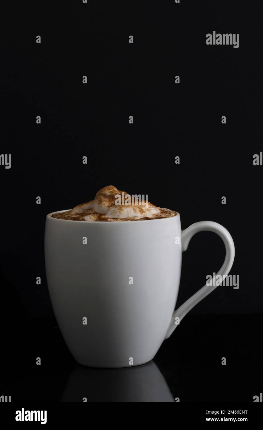 Frothy cappuccino hi-res stock photography and images - Alamy
