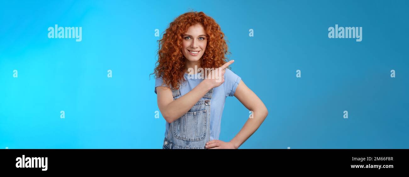 Girl suggest perfect place ad. Sassy good-looking empowered redhead ...