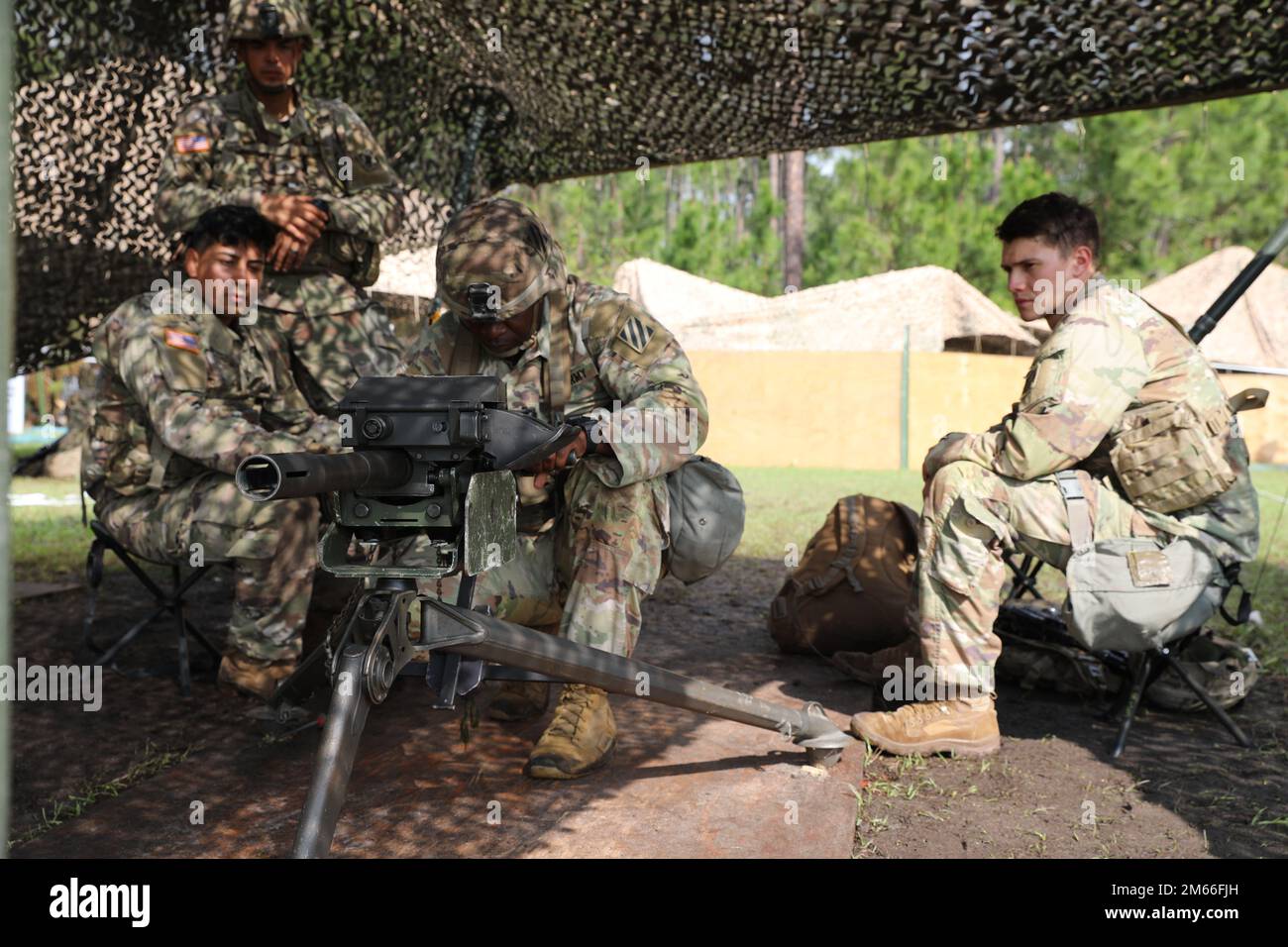 Soldiers across the 3rd Infantry Division and visiting units practice ...