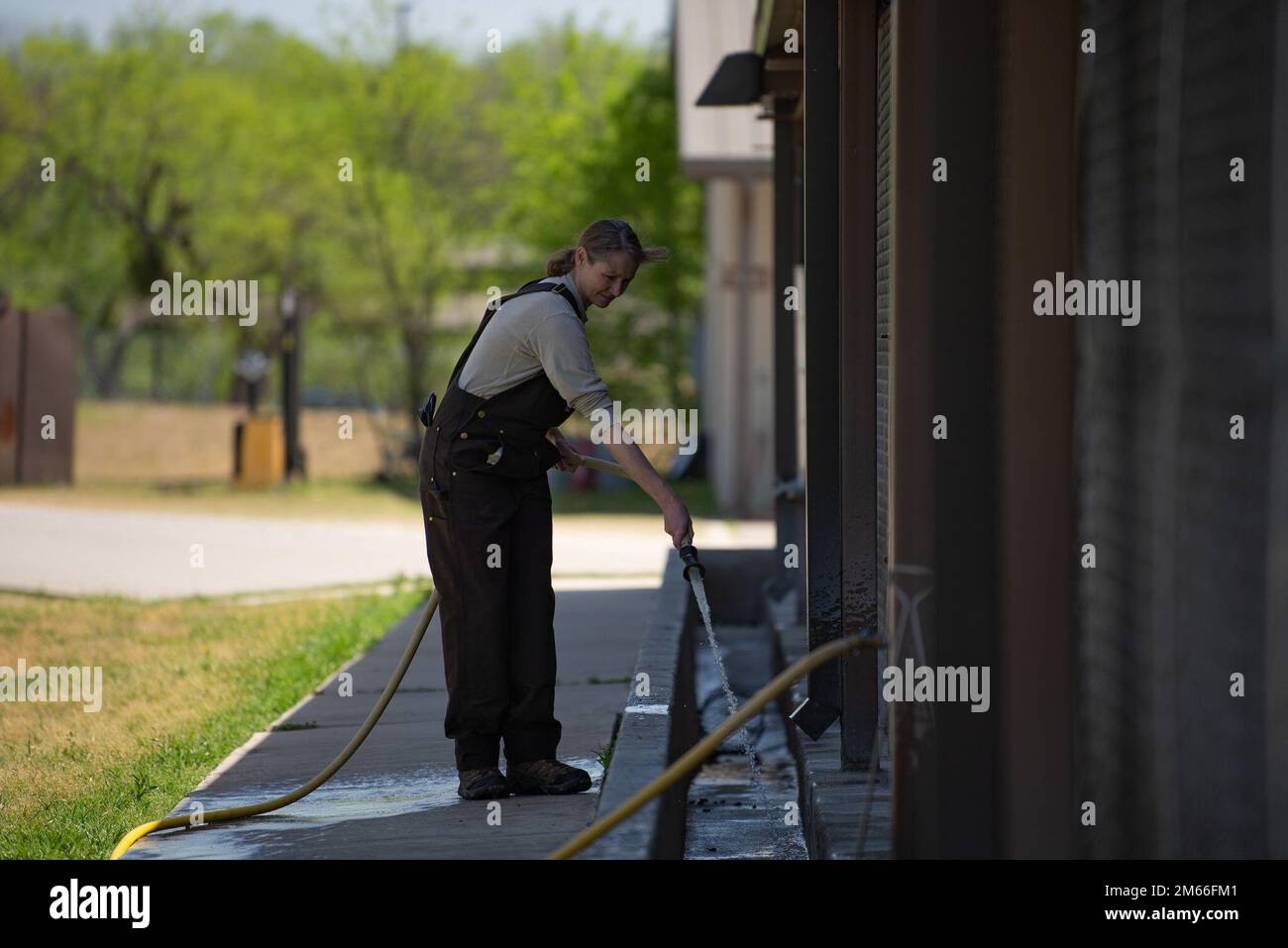 Col. Joyce Storm, 37 Training Group commander, and Chief Master Sgt ...