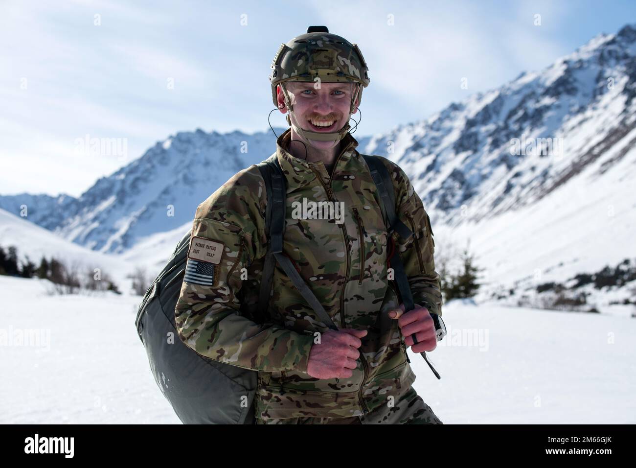 Air Force Staff Sgt. Patrick Pettus, a special warfare mission support ...