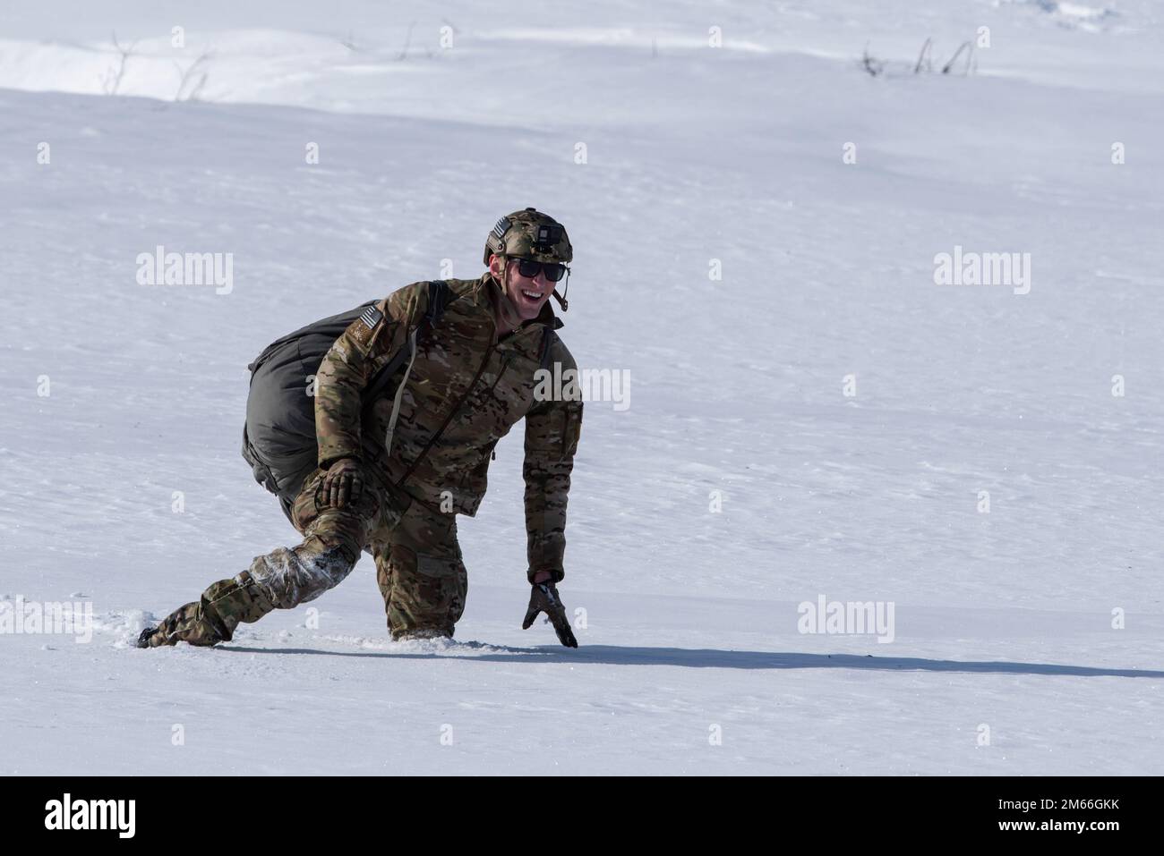 Air Force Airman 1st Class Christian Dye, a tactical air control party ...