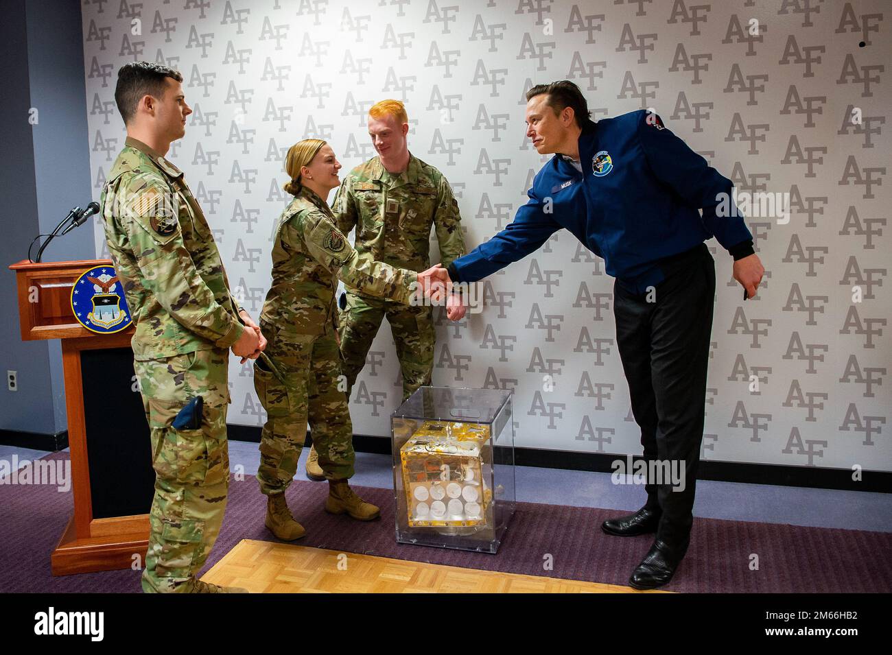 U.S. Air Force Academy cadets and future Space Force officers showcase ...