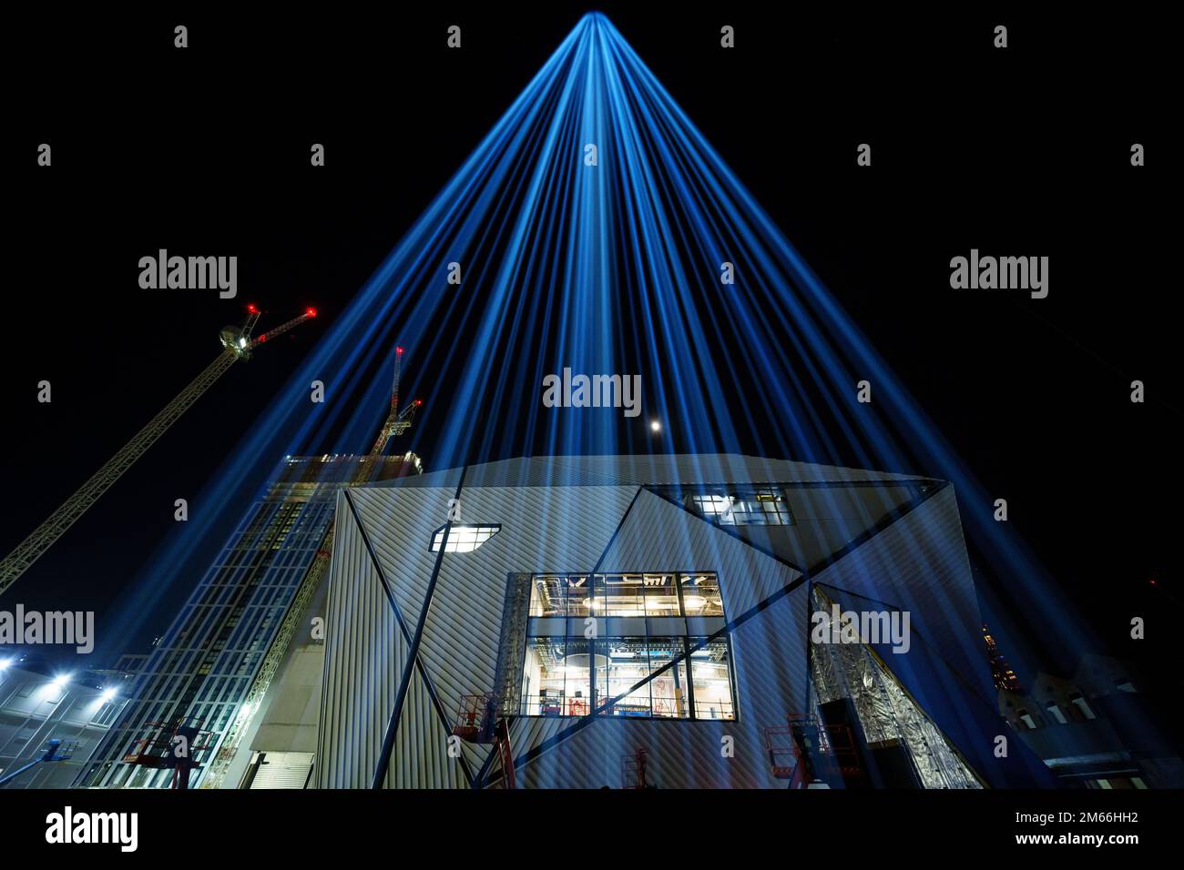 Manchester, UK, 2nd Jan. 2023. An art installation entitled First ...