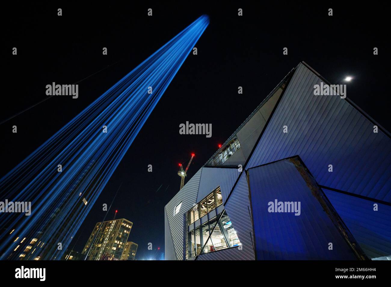 Manchester, UK, 2nd Jan. 2023. An art installation entitled First ...