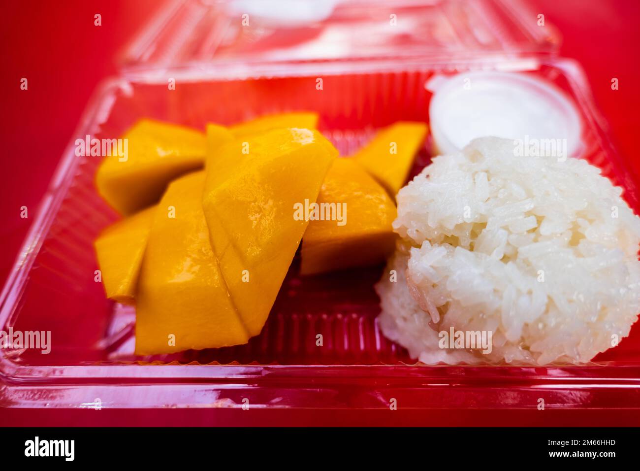 Mango Sticky Rice A Photo Of Fresh Mango And Sticky Rice On Market Table Mango Sticky Rice Is